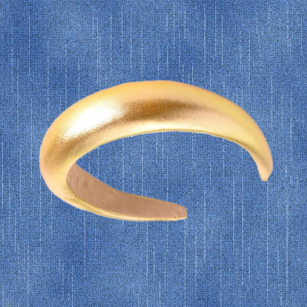 BRIGHTFUFU Charming Golden Sponge Headwear for Decoration and Everyday ...