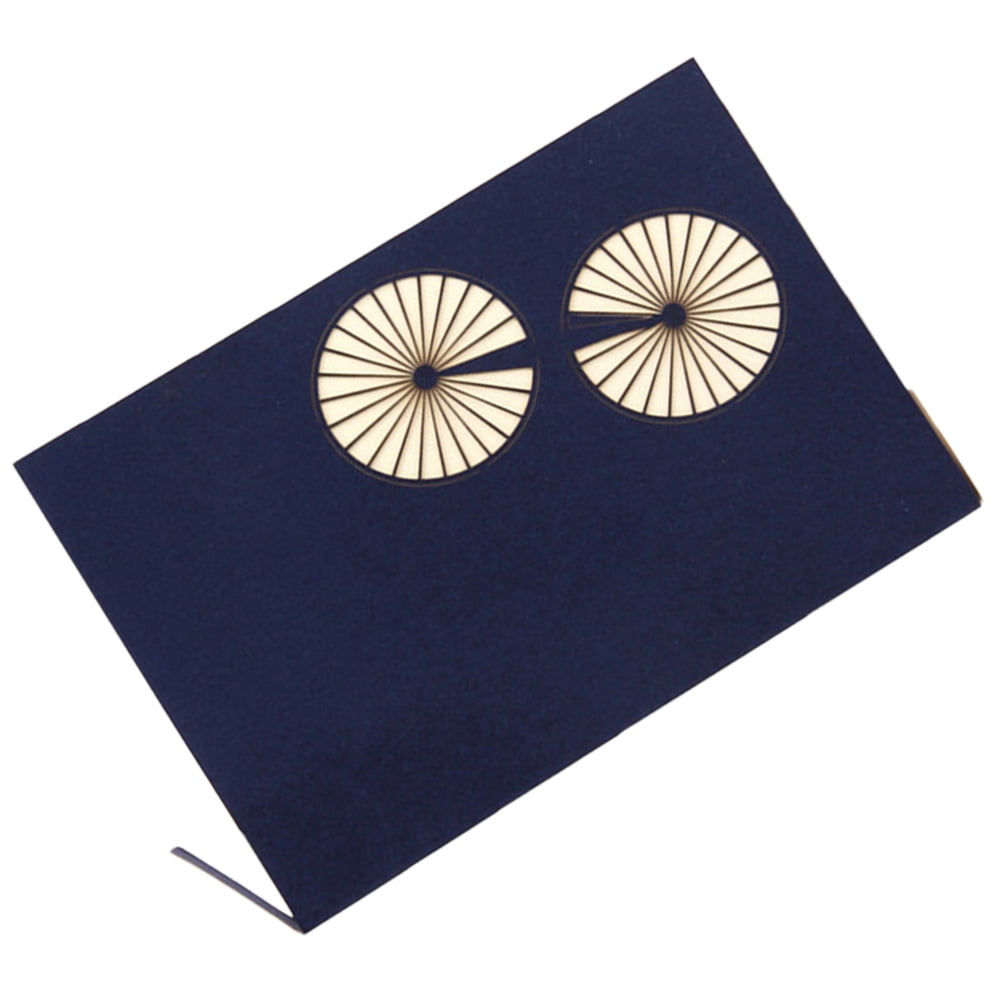 BRIGHTFUFU Graduation Greeting Card 3D Bike Blessing Cards 1Set Blue ...