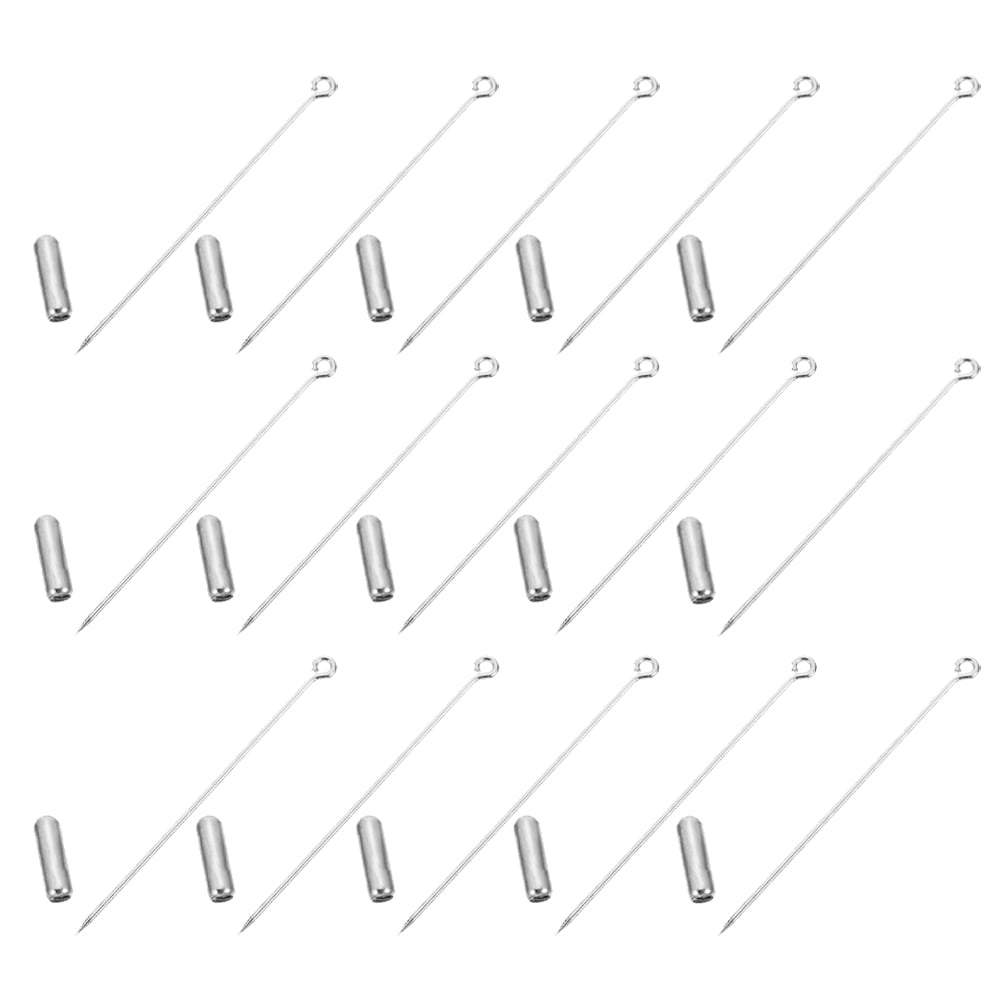 BRIGHTFUFU Handicraft Pin 20 Sets Silver for Diy Crafts and Jewelry ...