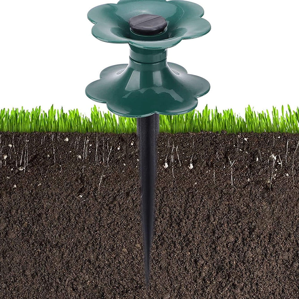 BRIGHTFUFU Hose Guide Stakes 4Pcs for Garden Outdoor Use Pipe Winding ...