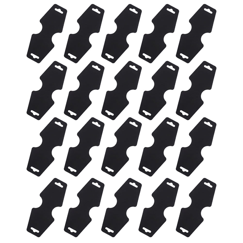 BRIGHTFUFU Jewelry Display Hanging Tags 200 Sheets Foldable Cards for ...