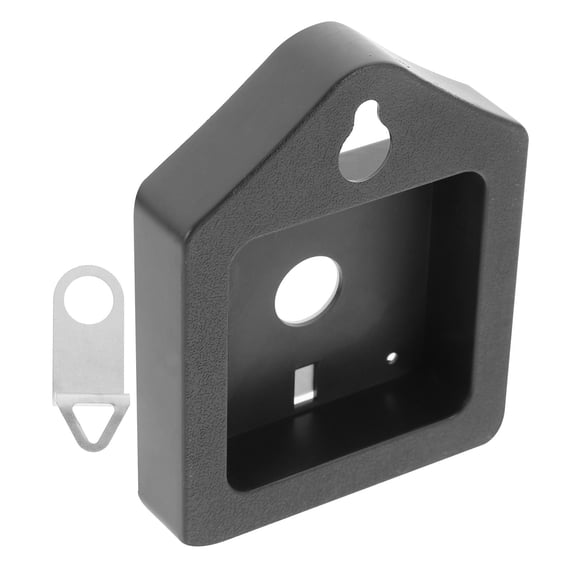 BRIGHTFUFU Lightweight Plastic Clock Frame Back Cover for Easy ...