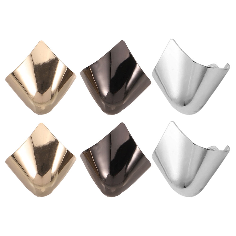 BRIGHTFUFU Metal Shoe Tip Protectors Pointed Shape Elegant Style for ...