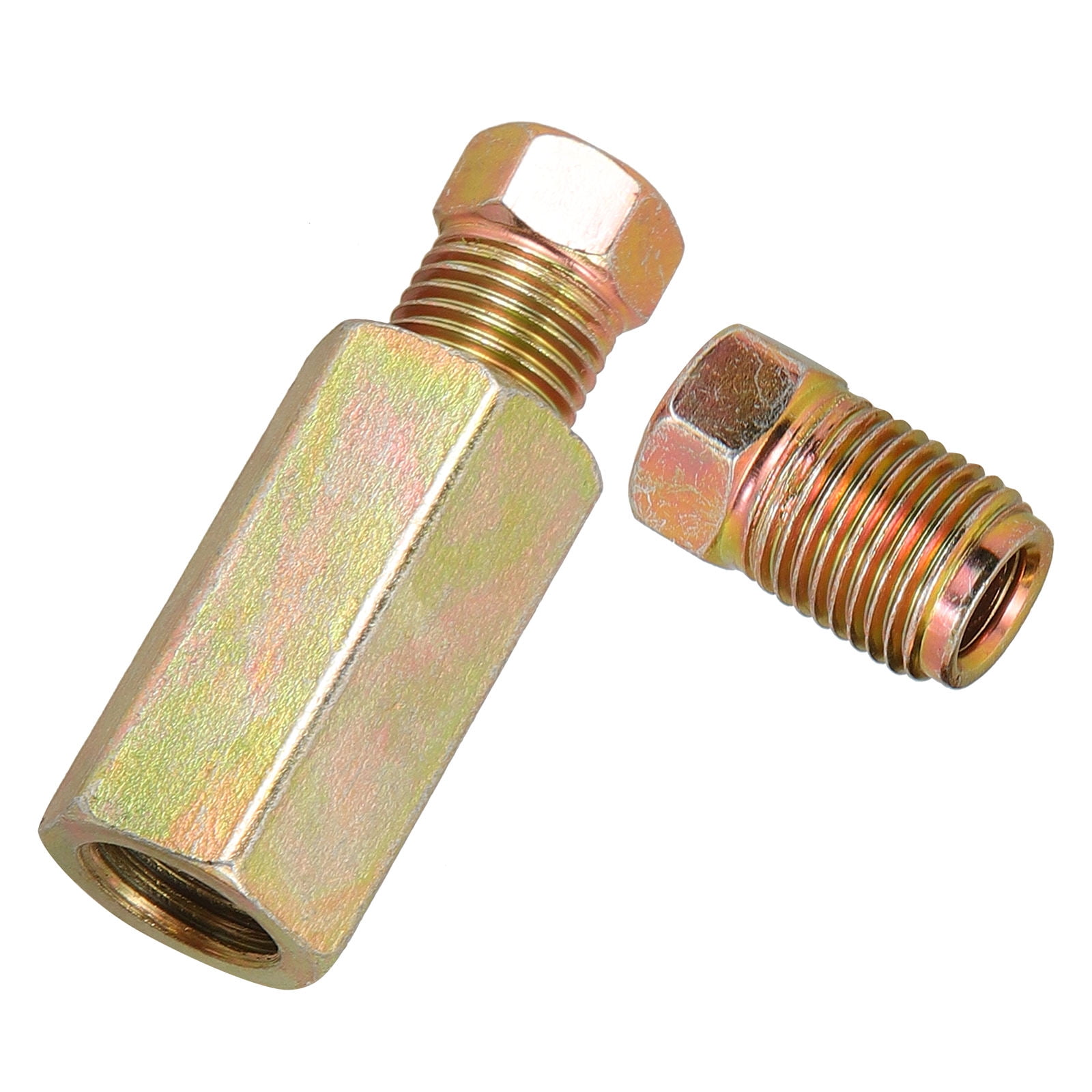 BRIGHTFUFU Metric Brake Line Set Golden Iron Copper for Brake Line Easy ...