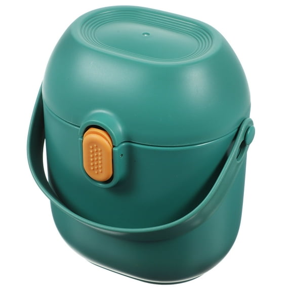 BRIGHTFUFU Milk Powder Storage Container Portable Green Formula ...