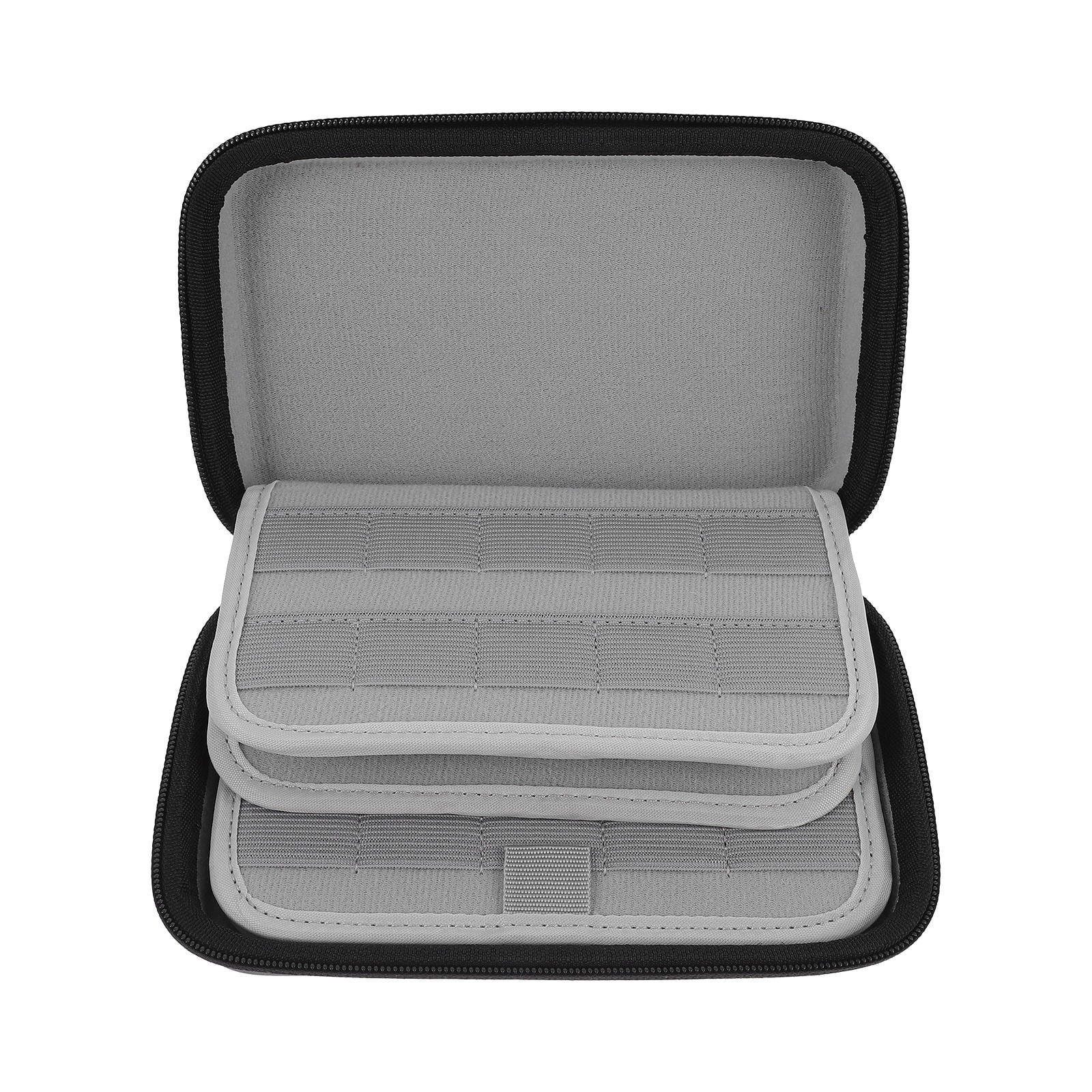 BRIGHTFUFU Portable Games Storage Case Black Shockproof Comfortable ...