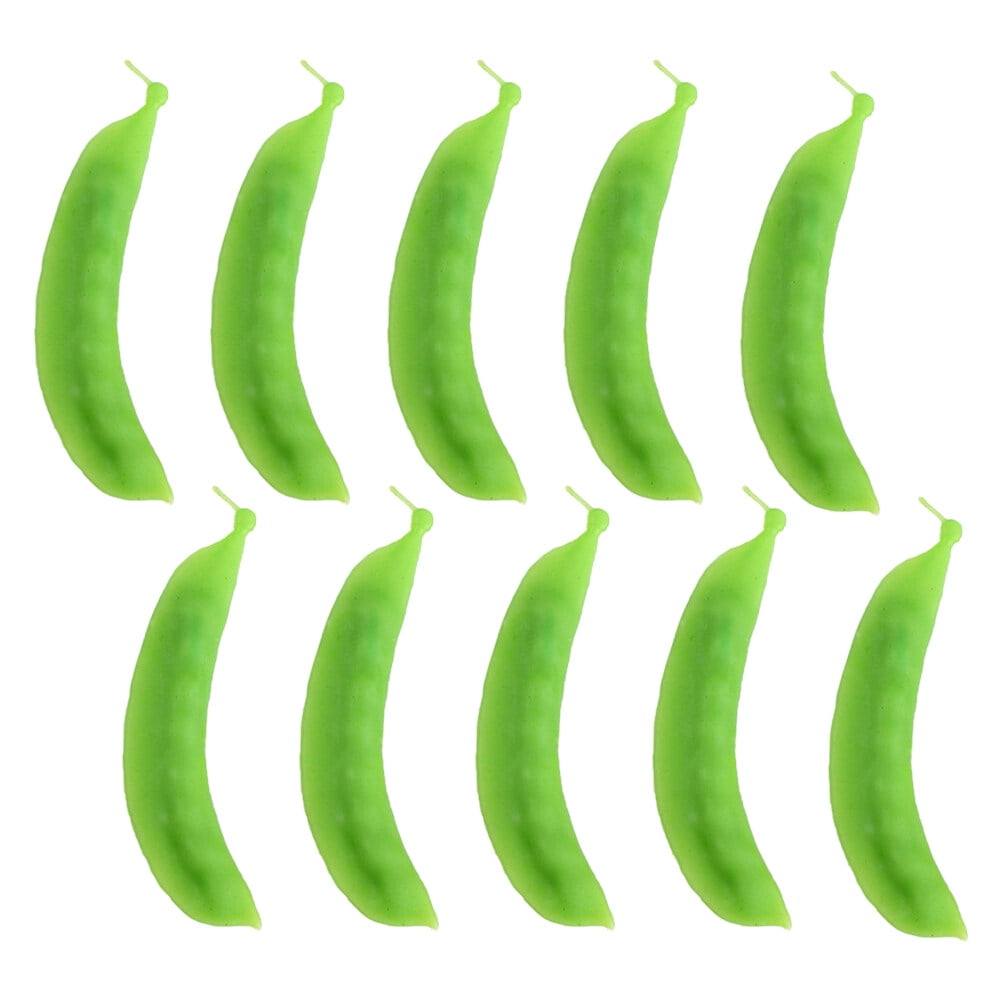 BRIGHTFUFU Realistic Green Artificial Snow Bean for Photography and ...