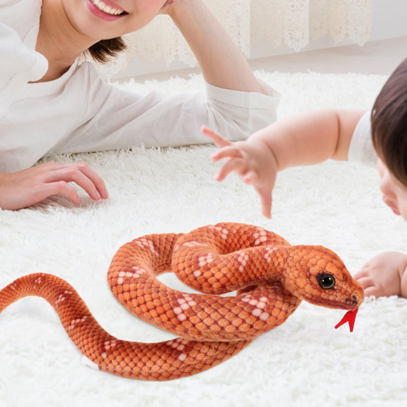 BRIGHTFUFU Snake Toy Stuffed Snake Prank Adults Party 1Pcs - Walmart.com
