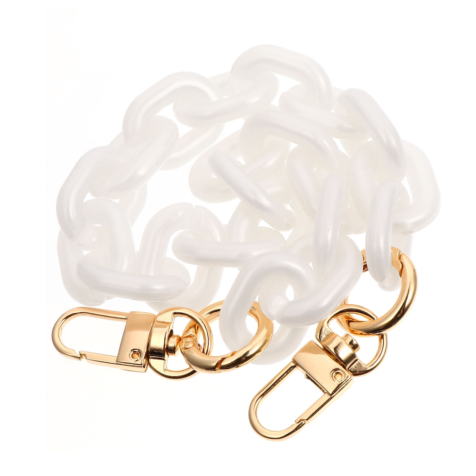 BRIGHTFUFU Resin Purse Chain Replacement with Buckles, Easy ...