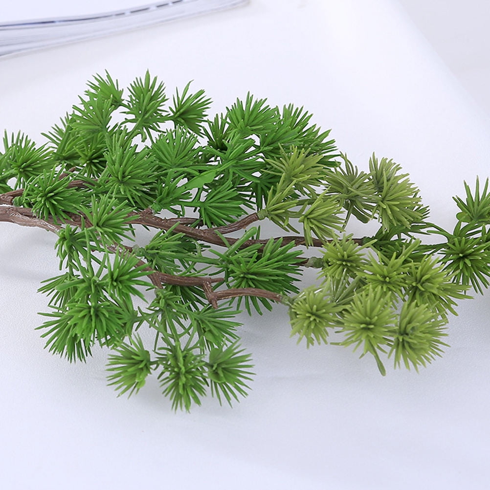 BRIGHTFUFU Simulation Pine Needle Plant Simulated Pine Needle Bouquet ...