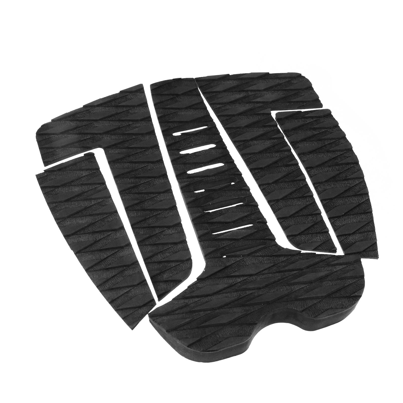 BRIGHTFUFU Skid Pad EVA Surfboard Anti Slip Pads 13.76X11.79In Black ...