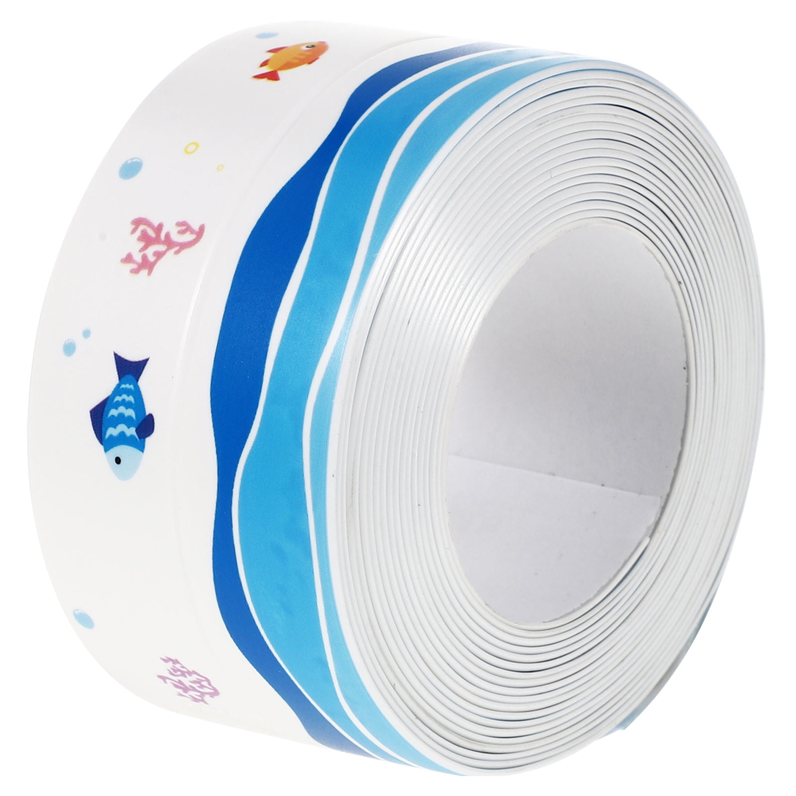 BRIGHTFUFU Sky-Blue 320x1.5in PVC Caulk Strip Tape for Kitchen and ...