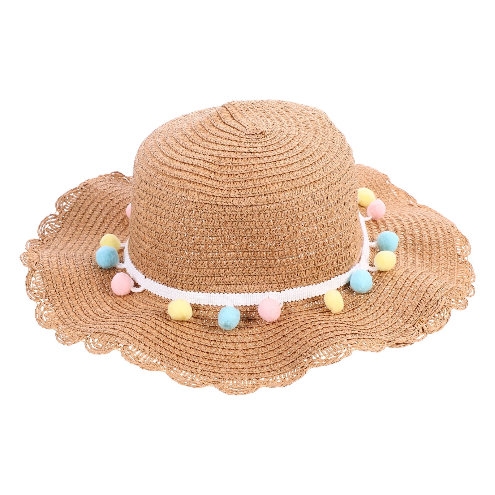 BRIGHTFUFU Foldable Straw Beach Hat for , Portable Sun Hat in Multiple ...