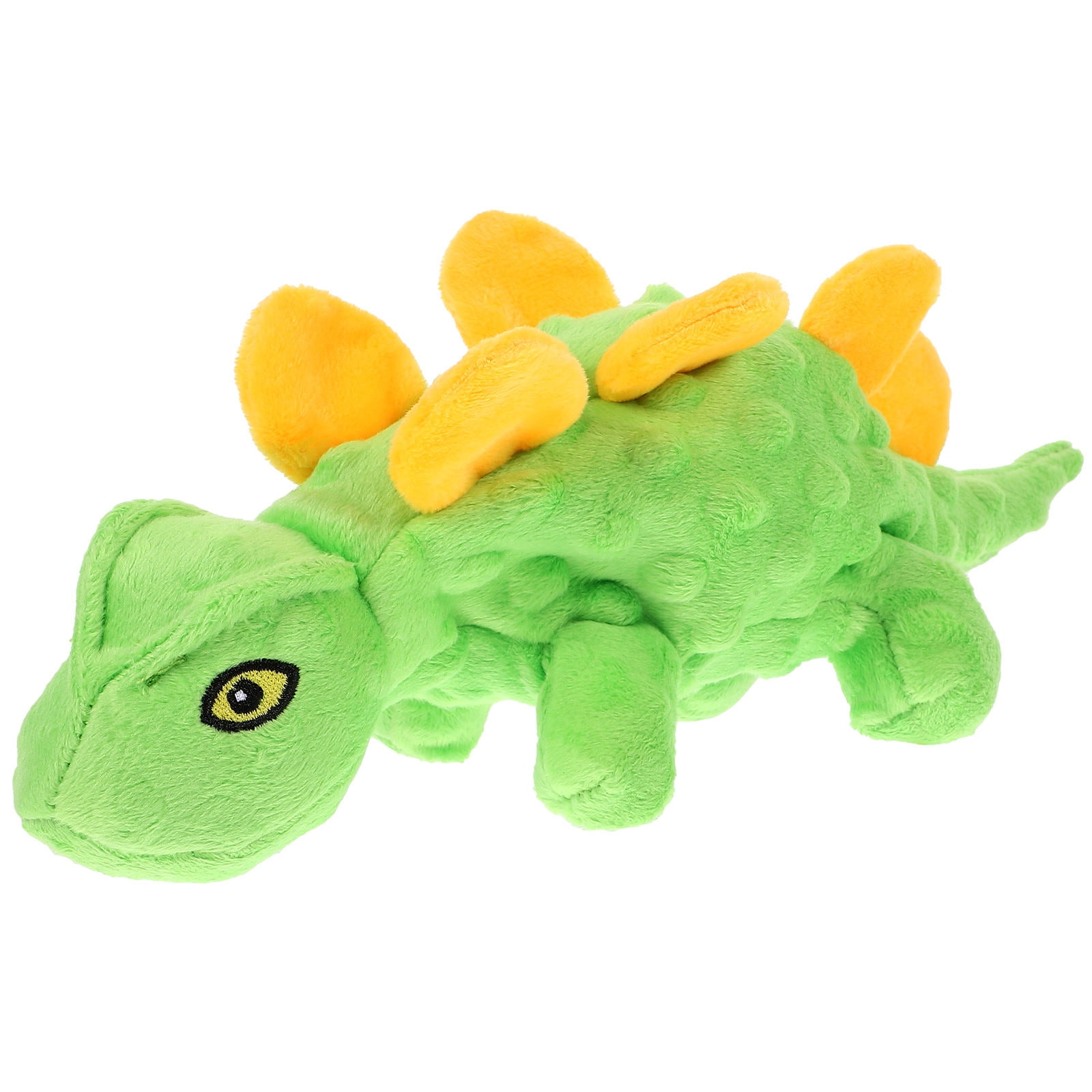 BRIGHTFUFU Fabric Chewing Toy Dinosaur Shaped Plush 1Pcs for Dogs ...