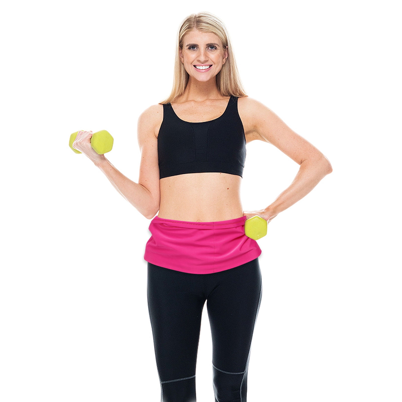 BRIGHTFUFU Elastic Fiber Utility Belt Pouch for Gym, Keys, and Phone ...