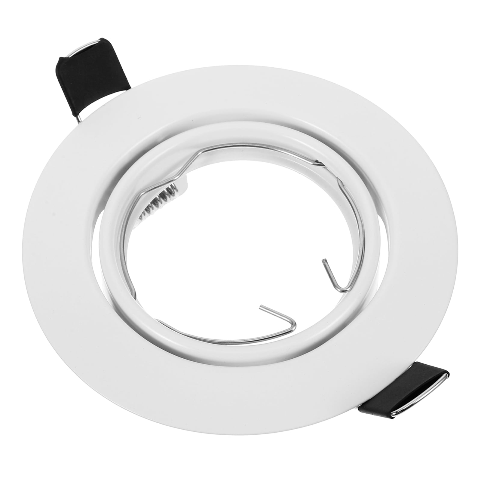 BRIGHTFUFU White Iron Spotlight Trim for Recessed Light Fixture ...