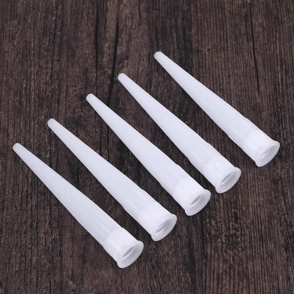 BRIGHTFUFU White Plastic Nozzles for Caulking Tubes 20 Pieces ...