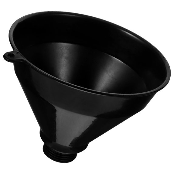 BRIGHTFUFU Durable Plastic Funnel for Effortless Pouring Black Spill ...