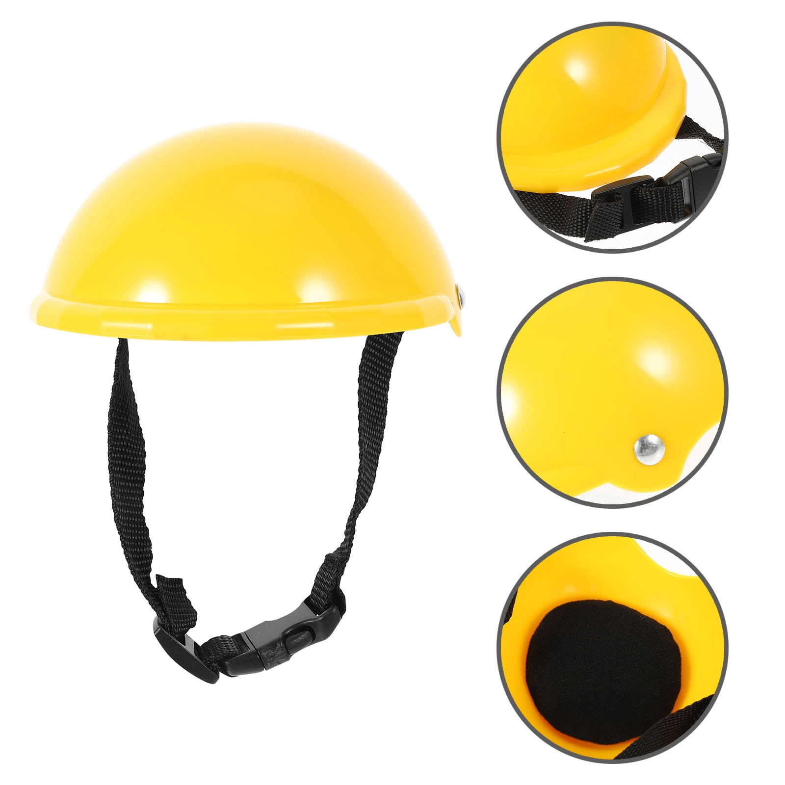 BRIGHTFUFU Yellow Helmet 1Set For Head Protection 11.8X11.8X2.7In ...