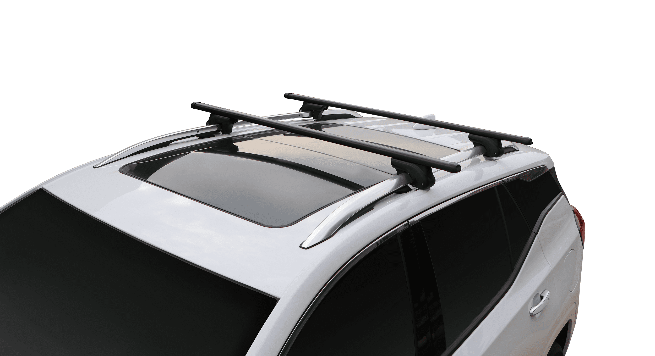 BRIGHTLINES 53" All Black Universal Crossbars Roof Racks Compatible ...