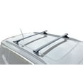 BRIGHTLINES 2018-2024 Jeep Compass Roof Rack Crossbars, Black Aluminum ...