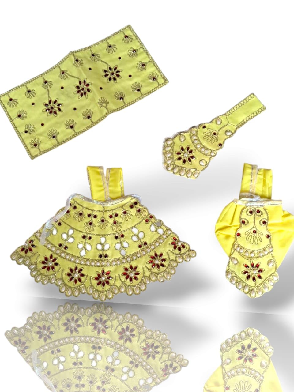 BRIJRANI POSHAK PRESENTS Traditional RADHE Krishna JI DressPOSHAK RK ...
