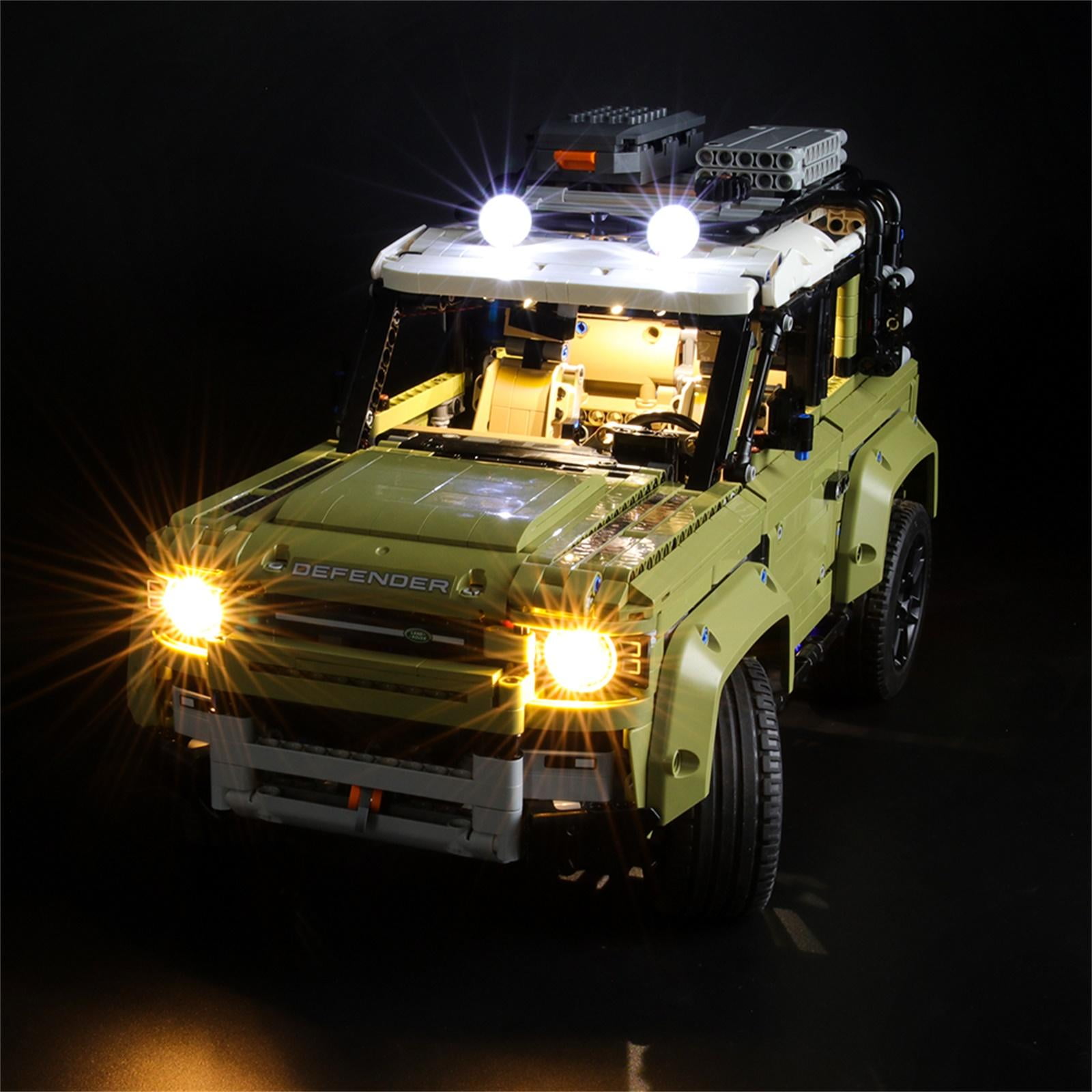 BRIKSMAX LED Lighting Kit for Land Rover Defender, Light Set Compatible ...