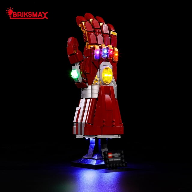 BRIKSMAX Led Lighting Kit for Lego 76223 Nano Gauntlet, DIY Fun, Easy ...