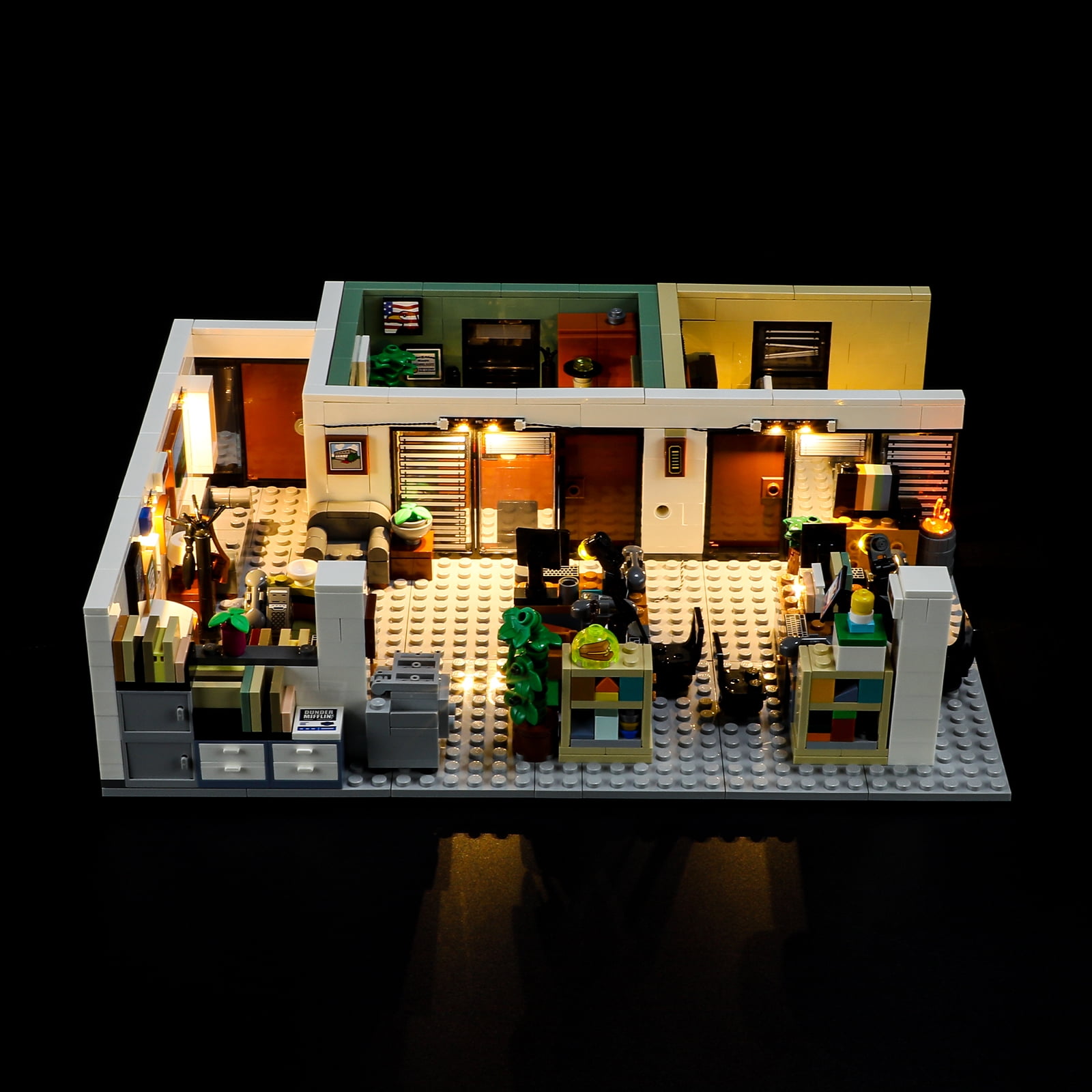 BRIKSMAX Led Lighting Kit for Legos Ideas The Office 21336 Building Kit ...