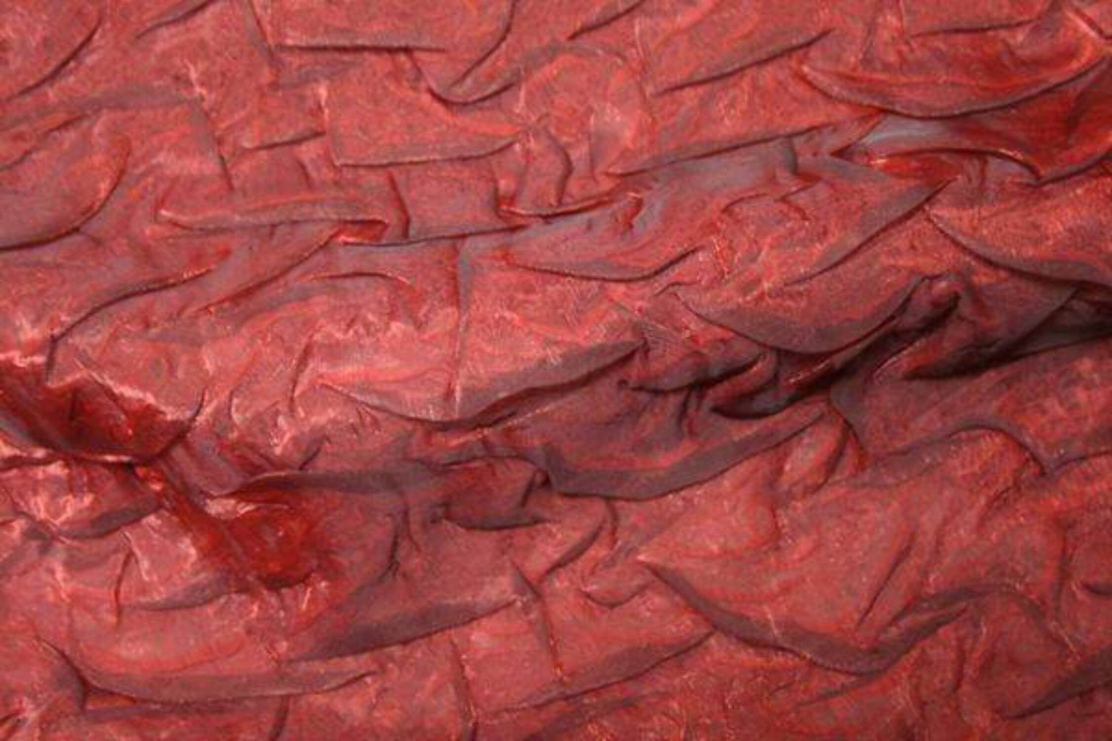 BRILLIANT Crushed Fabric, 48 Inch. in Width, Cut by the Yard / Burgundy ...