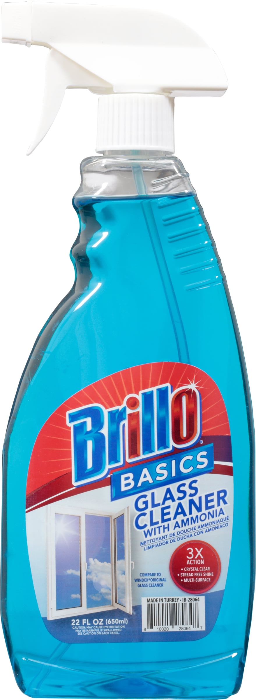 BRILLO GLASS CLEANER 12CT/22OZ - Walmart.com