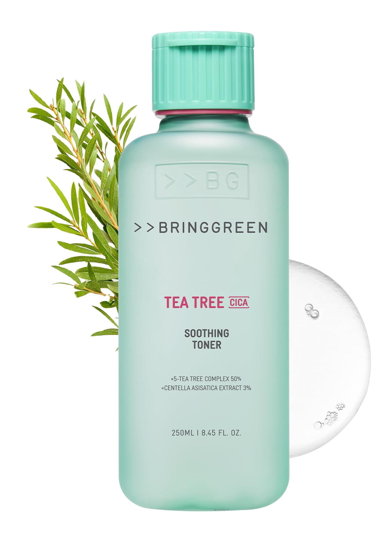 BRING GREEN Tea Tree CICA Soothing Toner | Mild Daily Skincare Routine ...