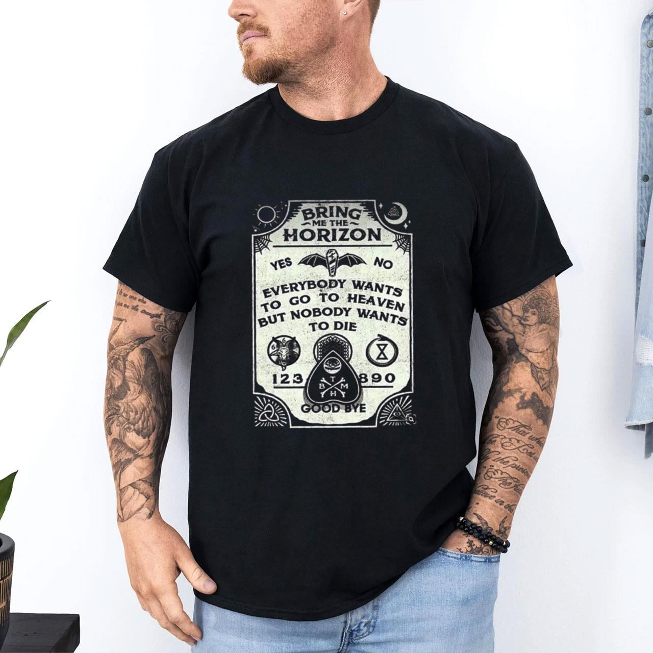 BRING ME THE HORIZON EVERYBODY WANTS THE CLASSIC ROCK PUNK ROCK T ...