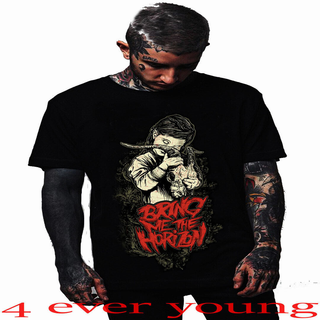 BRING ME THE HORIZON GIRL THE CLASSIC ROCK PUNK ROCK T SHIRTS - Walmart.com
