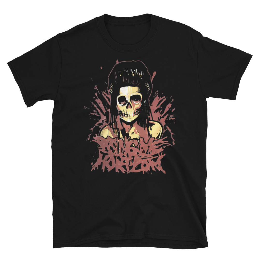 BRING ME THE HORIZON Scene Kid Era Skeleton Deathcore Band T-Shirt ...