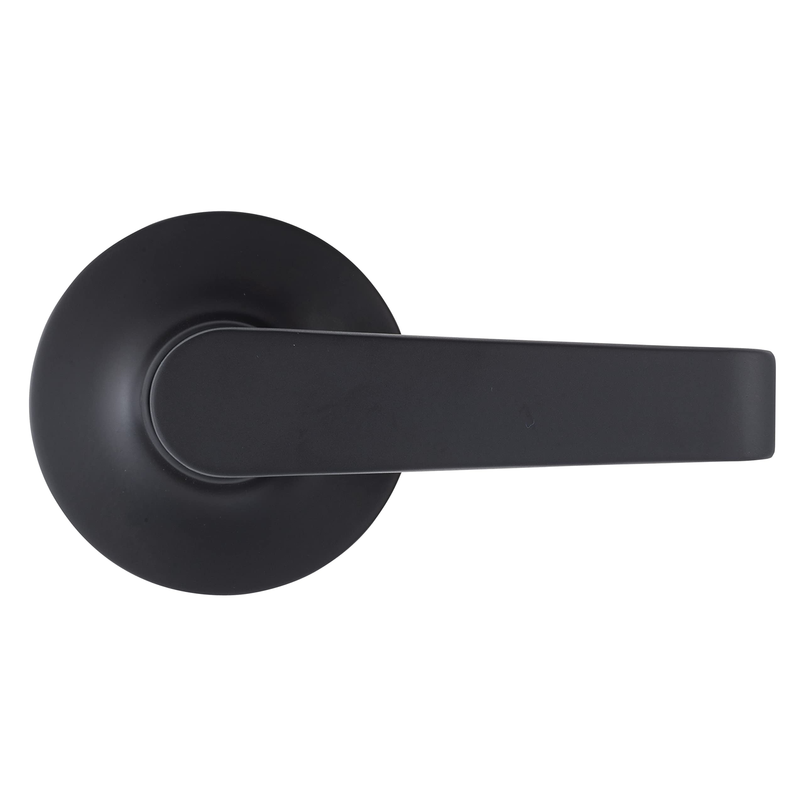 BRINKS Commercial - Light Duty Passage Door Lever, Matte Black Finish ...