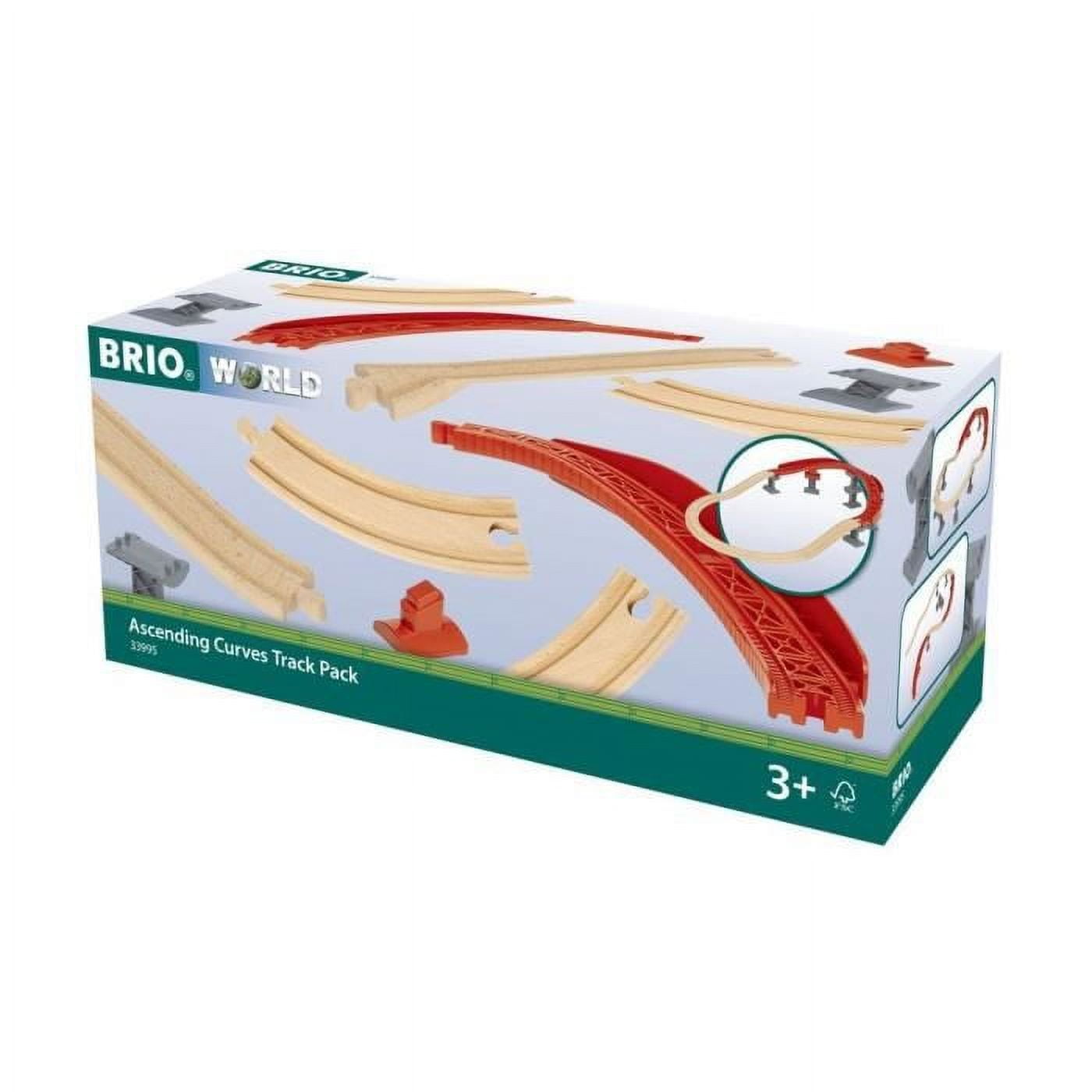 BRIO Ascending Curves Track Pack Expansion Pack - Walmart.com