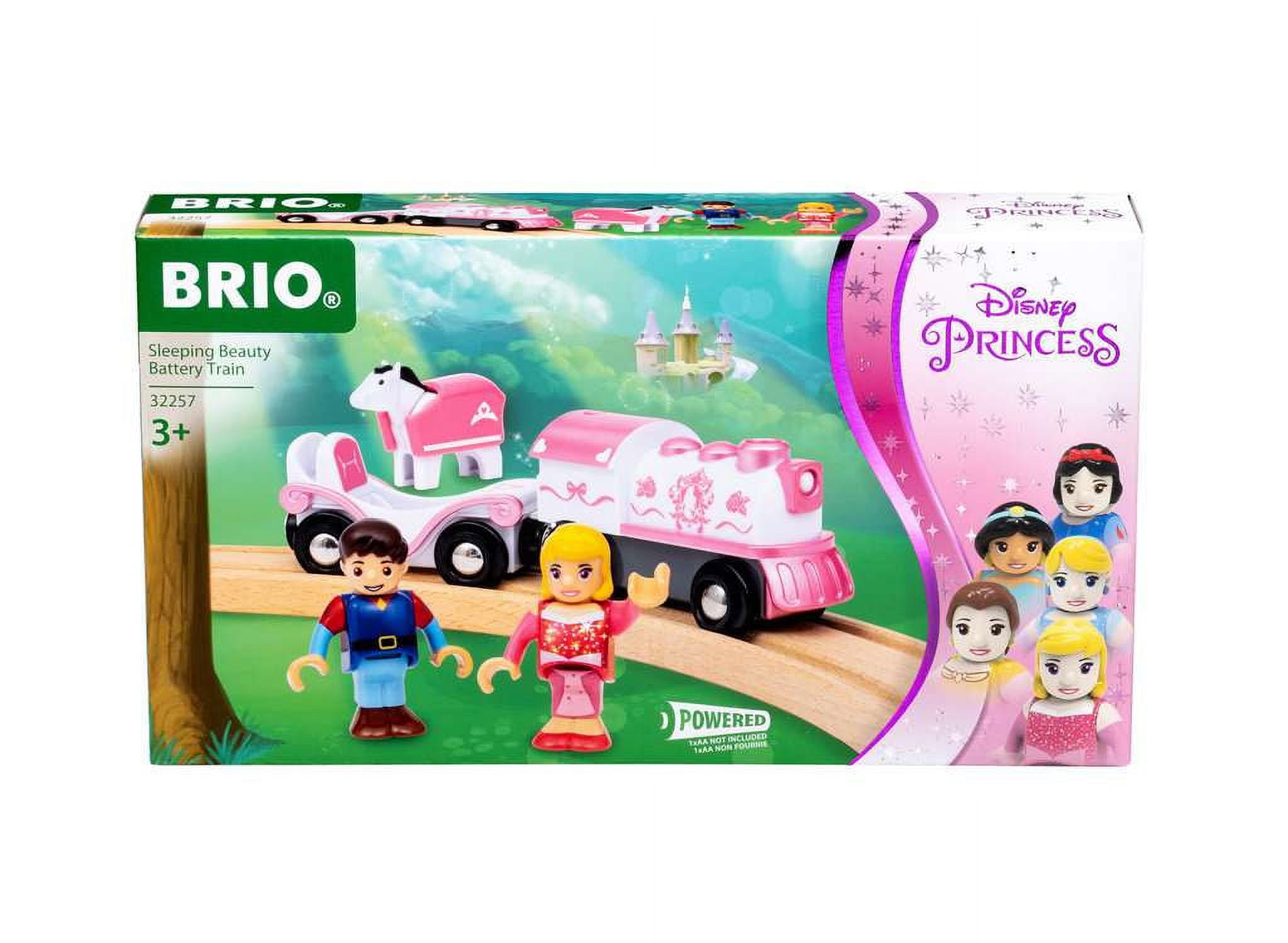 BRIO Disney Princess Sleeping Beauty Battery Train BRIO World Train ...