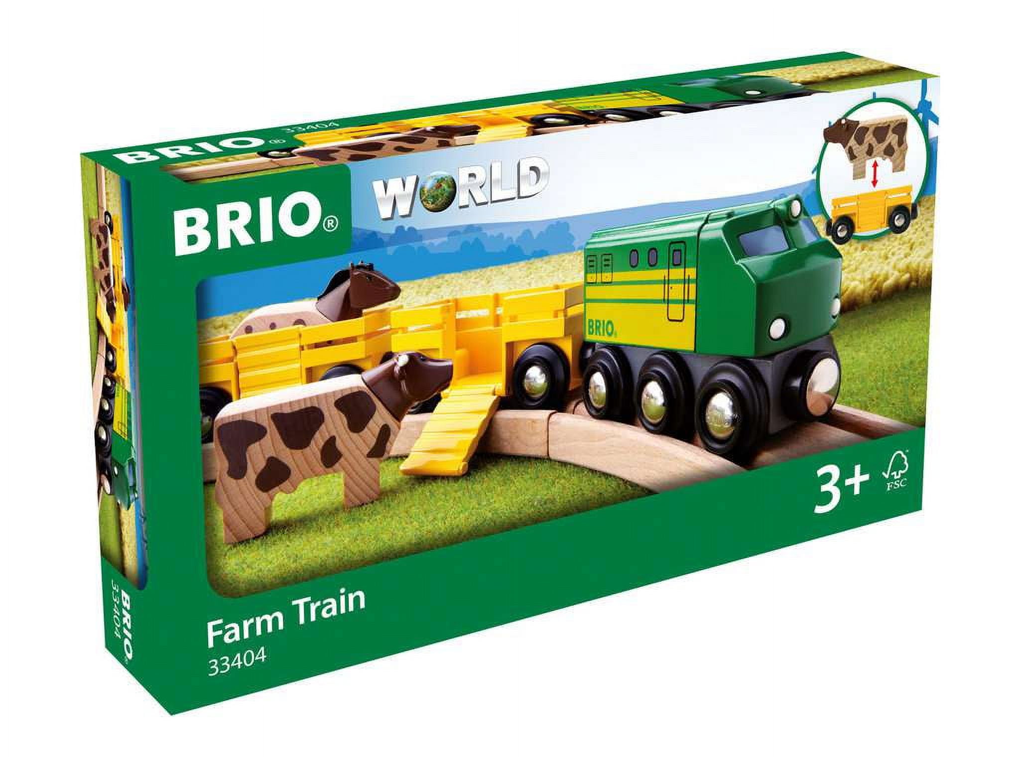 BRIO Farm Train Set Train Set - Walmart.com