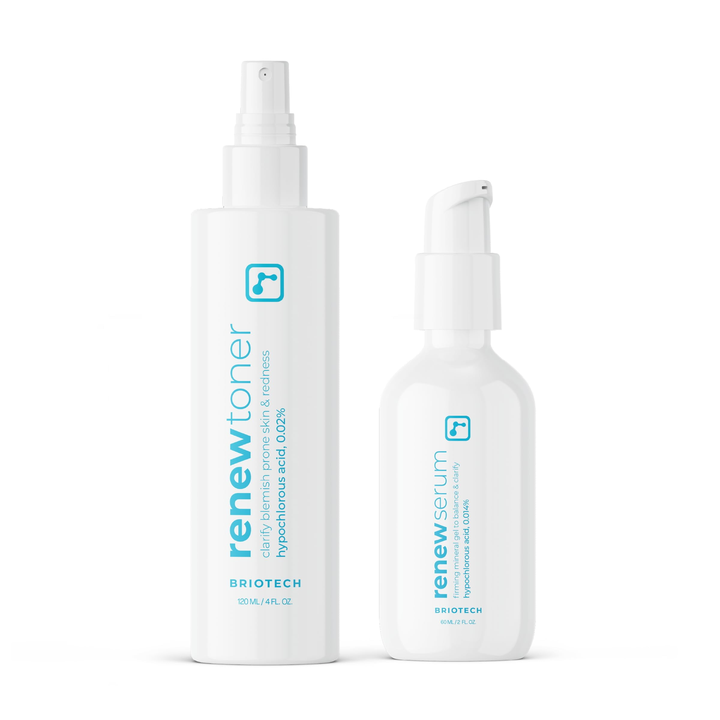 BRIOTECH BrioCare Skin Care Set, Skin Renew Toner Spray 4 fl oz ...