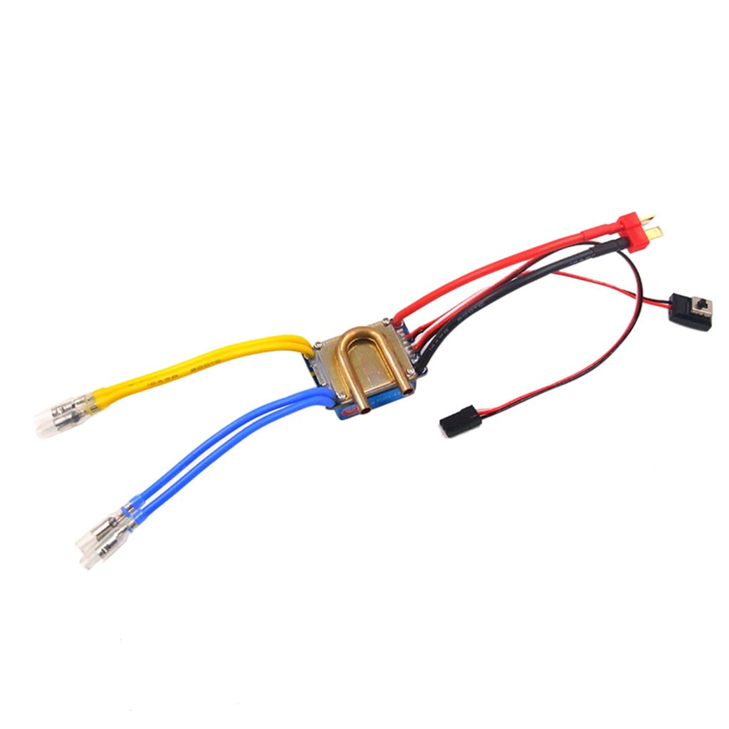BRISEZZS 480A Brushed ESC Motor ESC Water Proof Electronic Speed ...