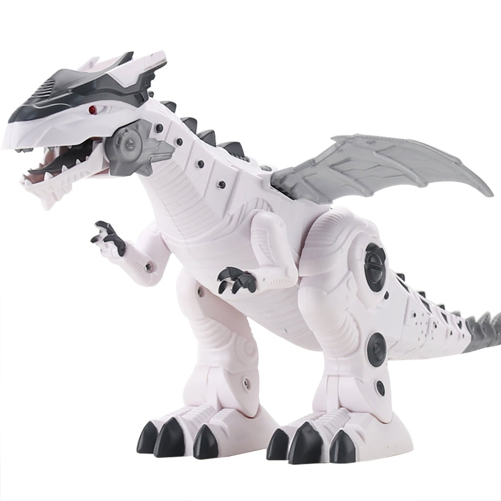 BRISEZZS Children's Electric Dinosaur Toy Light Walking Dinosaur Model ...