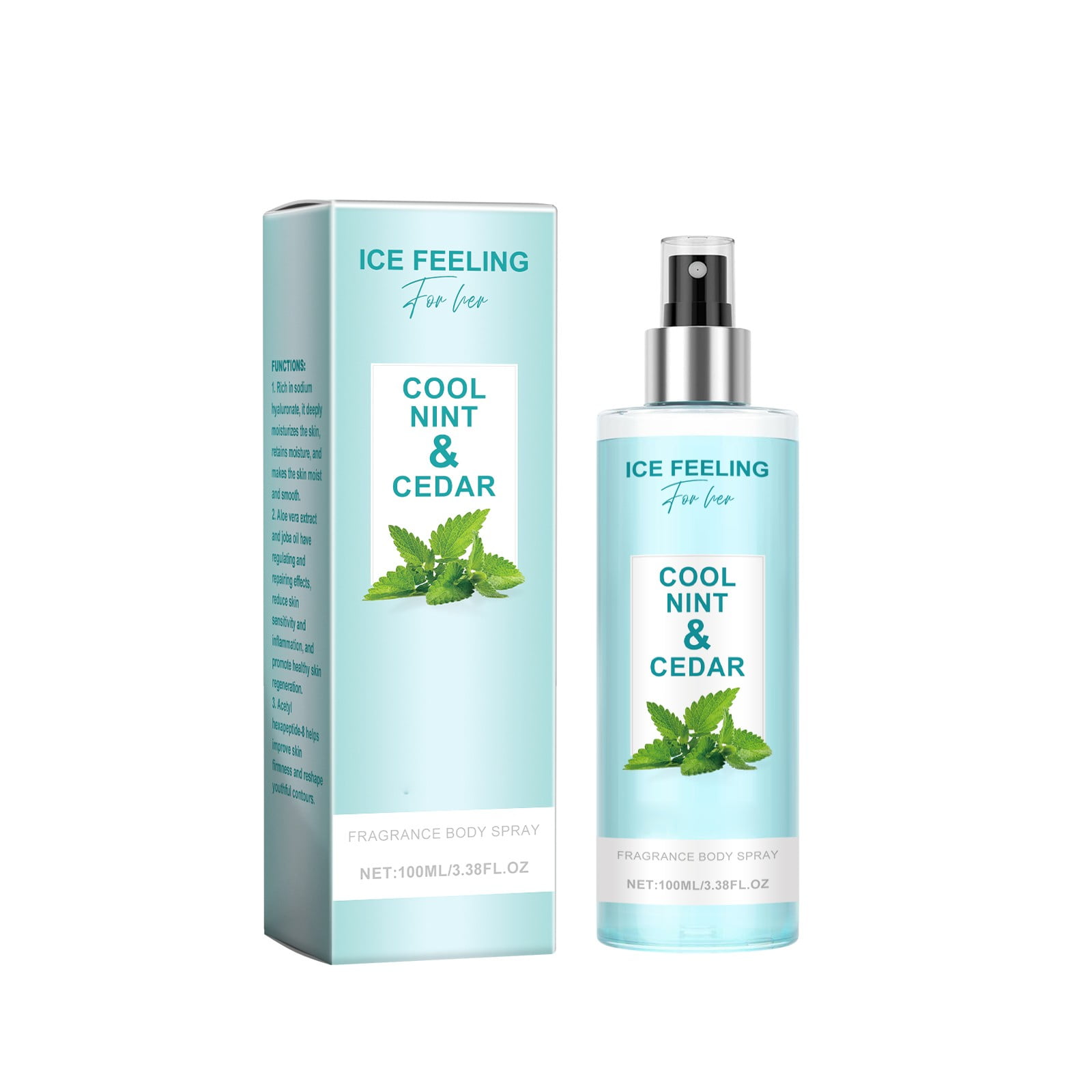 BRISEZZS Clearance! Spray De Cuerpo Fresco, Fragancia Floral, Sabor ...