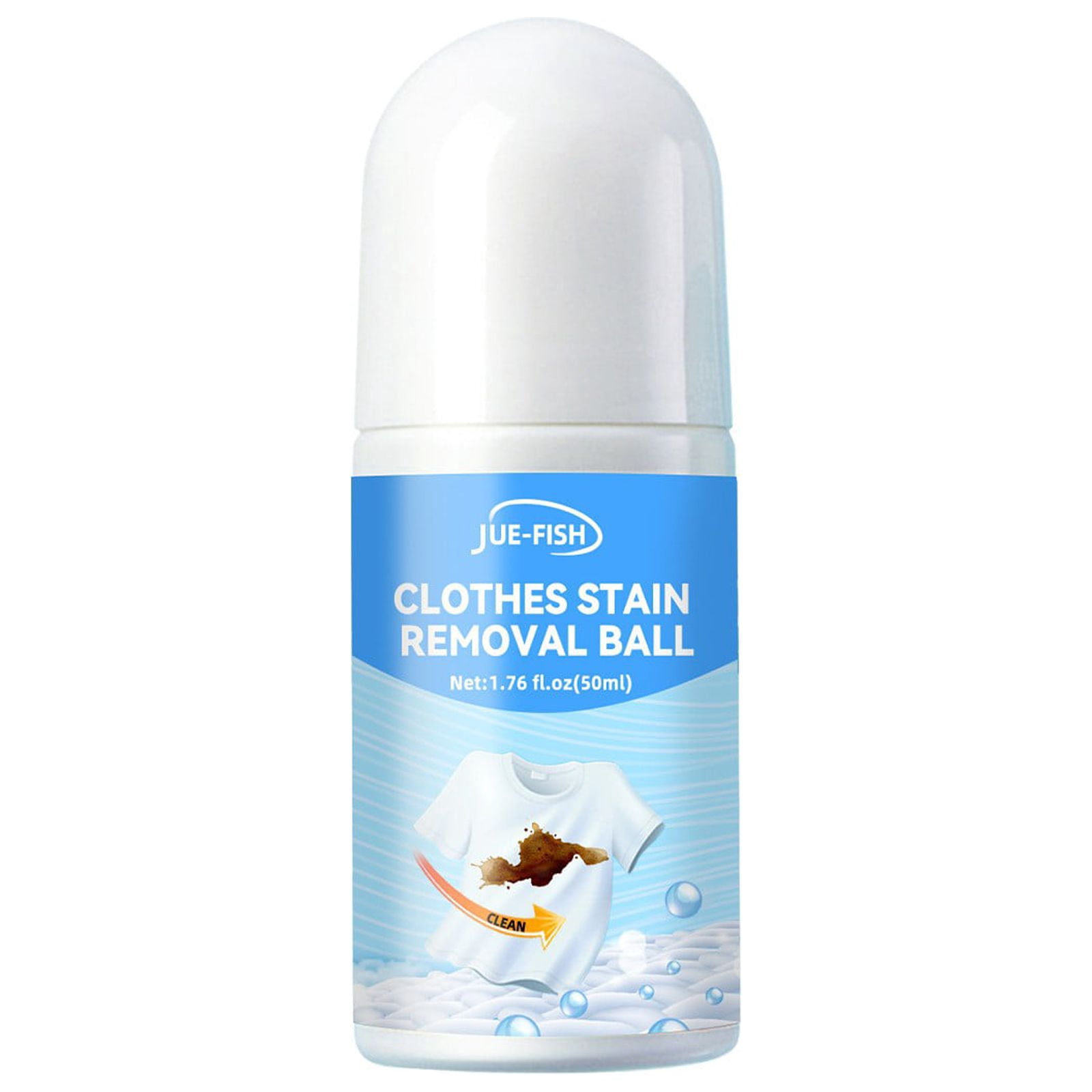 BRISEZZS Clothes Stain Removal Rolling Ball Oil Stain Cleaning Portable ...