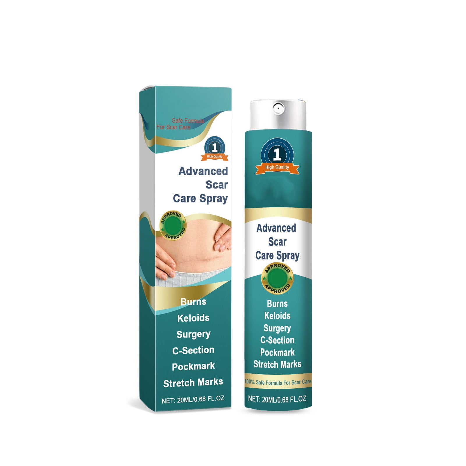 BRISEZZS Discount Scar Removal Grade Spray, Pregnant Women Stretch Mark ...