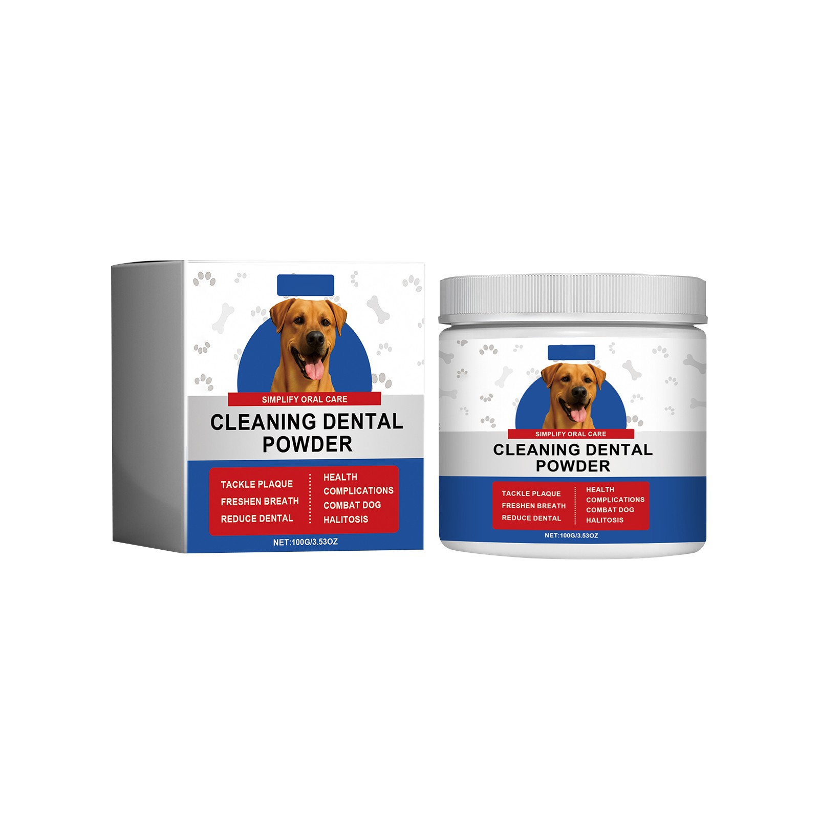 BRISEZZS Dog Teeth Cleaning Powder, Plaque Removal, Pet Teeth Cleaning ...