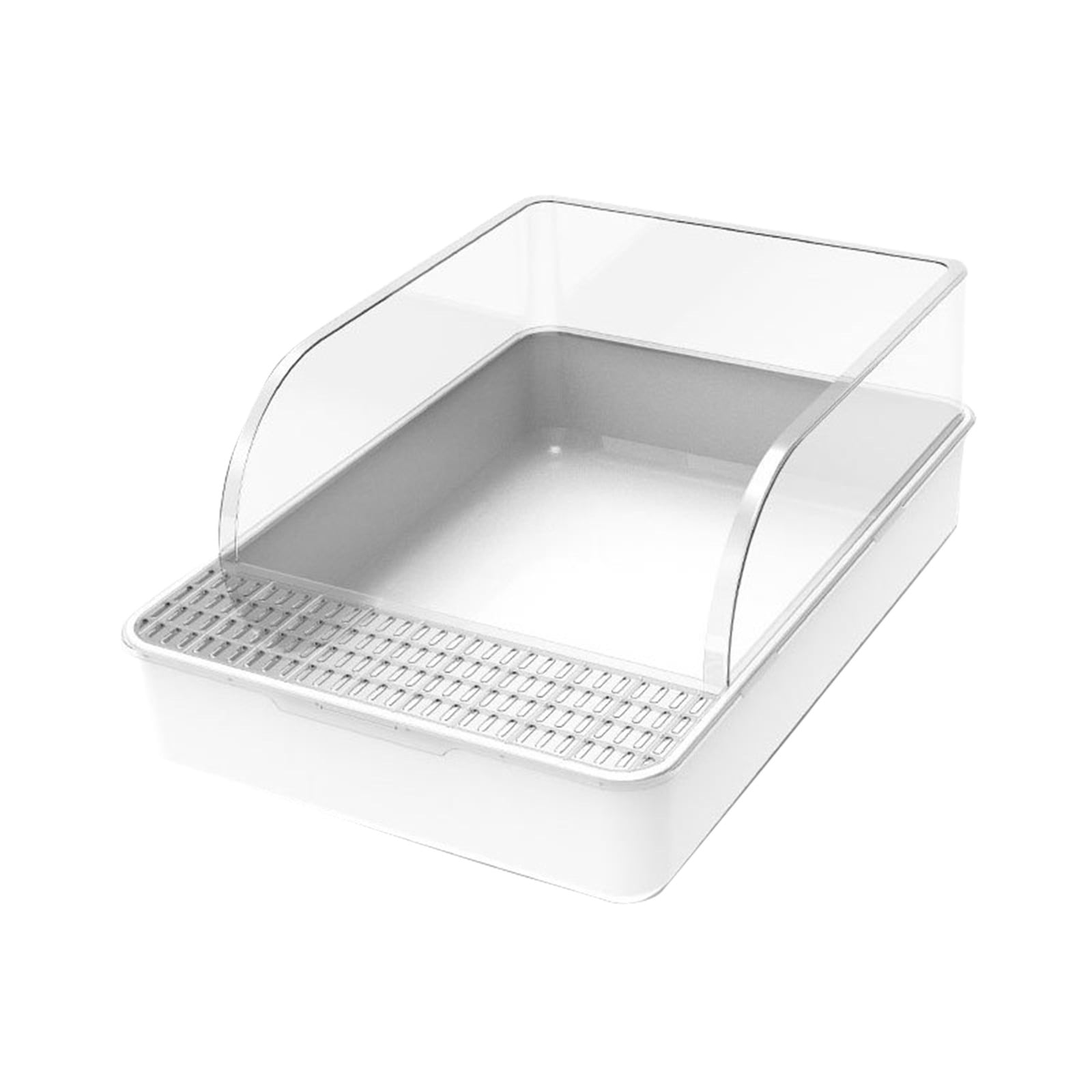 BRISEZZS Extra Large Litter Box With Sand Retention Pedal And Litter ...