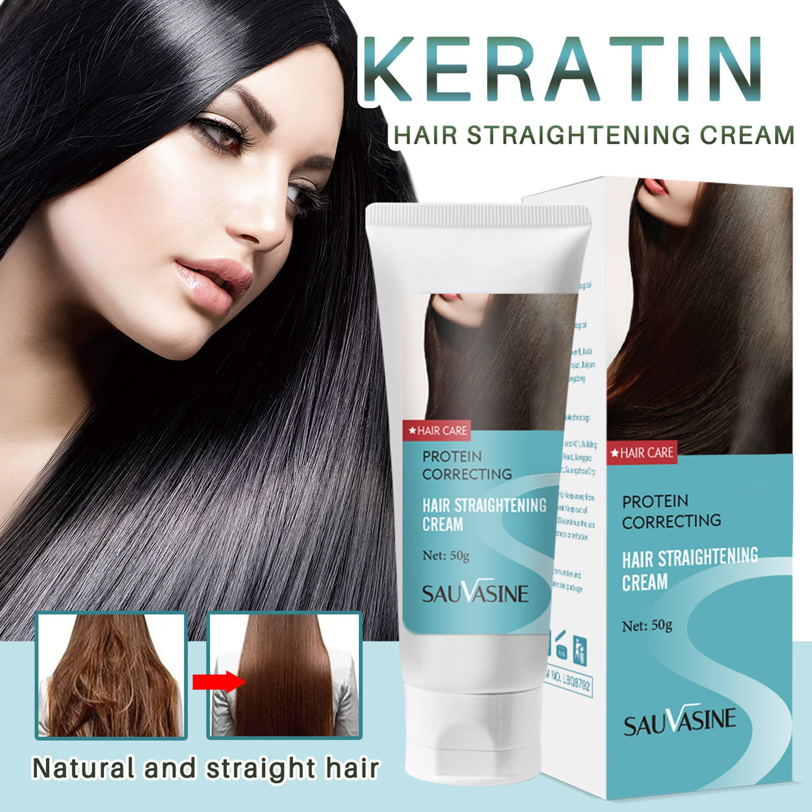BRISEZZS Markdown Keratin Hair Straightening Treatmenting Cream ...