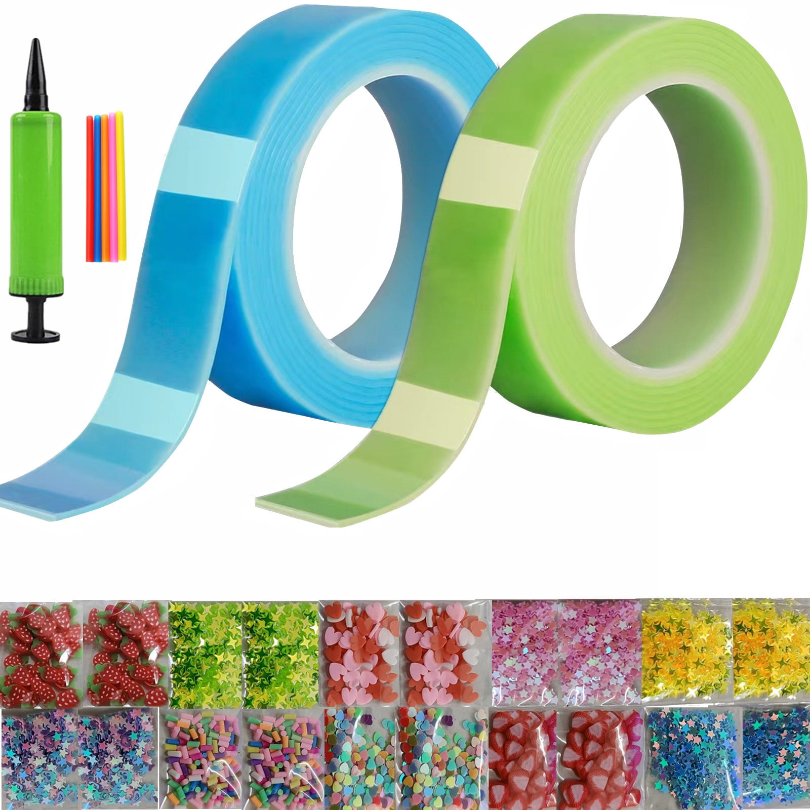 BRISEZZS Nano Tape Bubble Kit, Double Sided Tape Plastic Bubble, Super ...