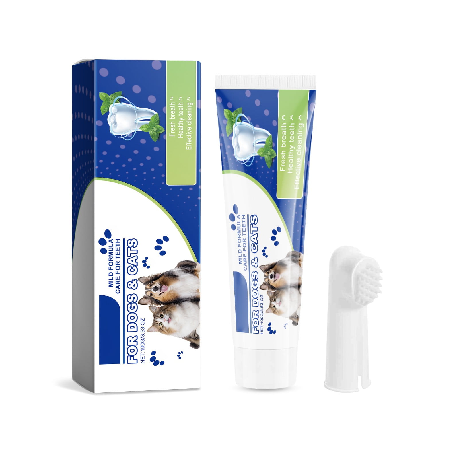 BRISEZZS Natural Ingredient Toothpaste Set Reduces Plaque, Whitens ...